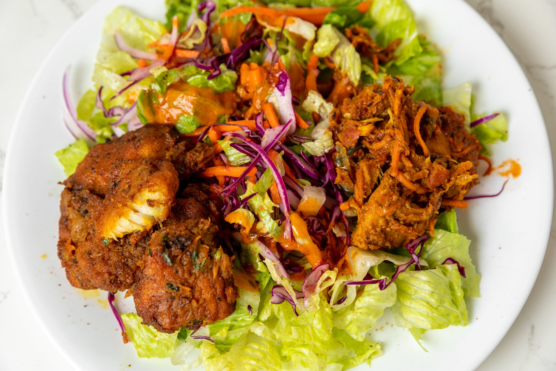 Salad Combo Pod ( 1 Roll and Half Salad Pod ) | The Roll Pod